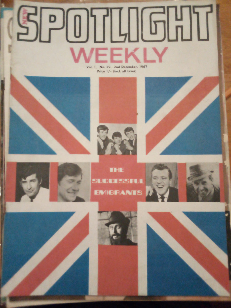 New Spotlight Magazine Vol. 1 No. 29 December 2nd 1967 – The Secret ...
