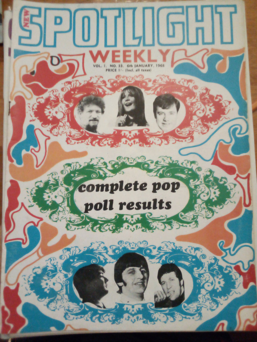 New Spotlight Magazine Vol. 1 No. 33 January 6th 1968 – The Secret ...